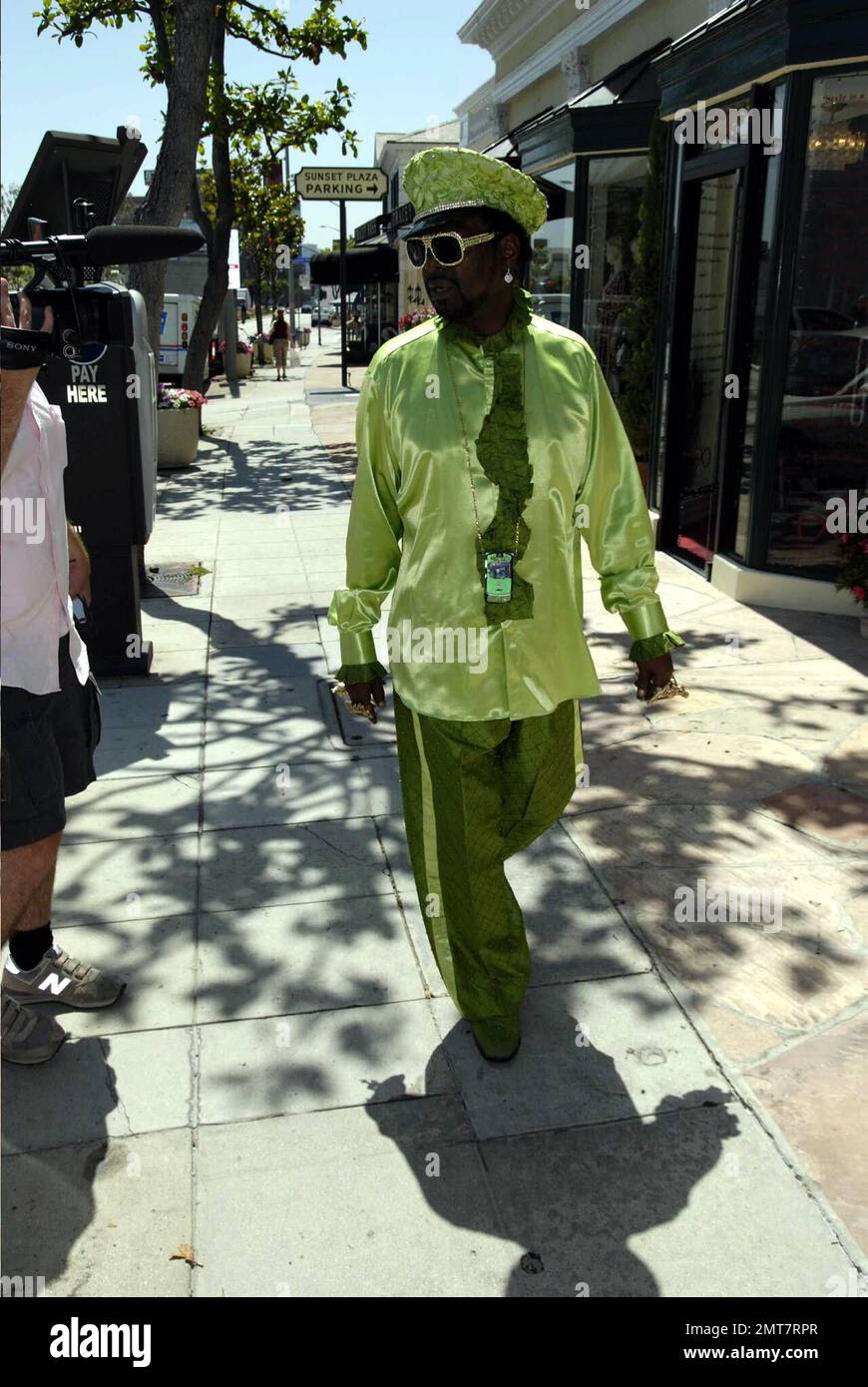 The Archbishop Don "Magic" Juan arrives at Sean P-Diddy Combs' From ...