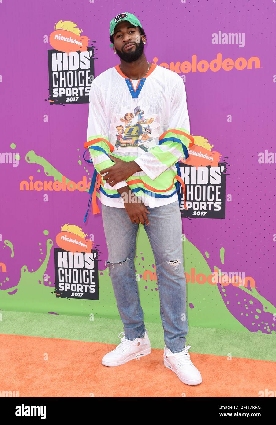 NBA basketball player Andre Drummond, of the Detroit Pistons, arrives ...