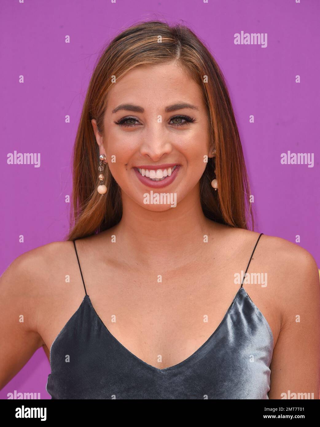 Katie Austin arrives at the Kids' Choice Sports Awards at UCLA's Pauley ...