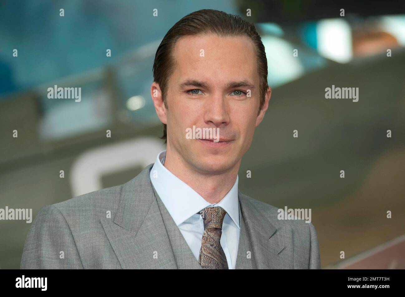 Actor James D'Arcy poses for photographers upon arrival at the World ...