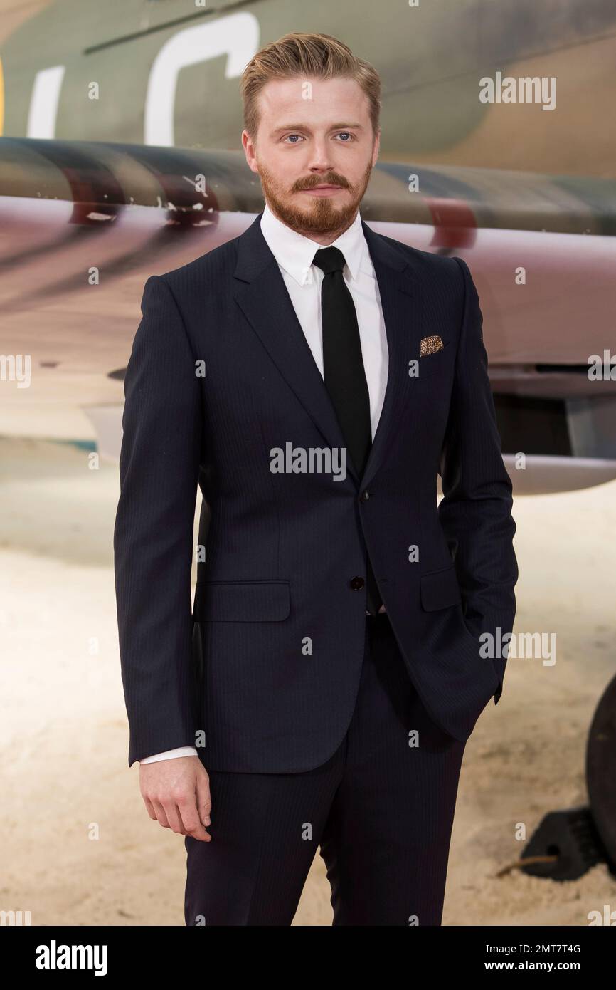 Jack Lowden poses for photographers upon arrival at the world premiere ...
