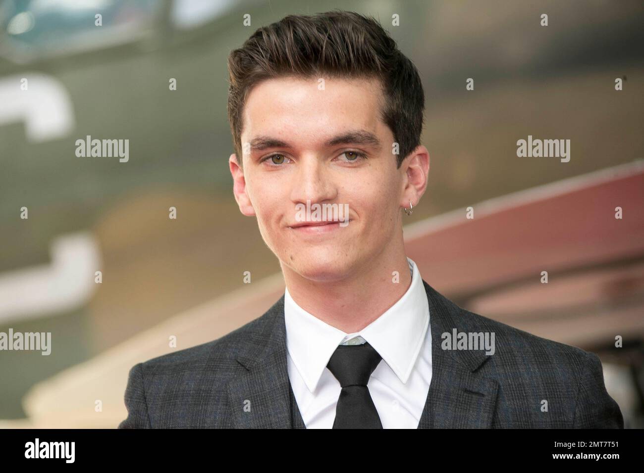 Actor Fionn Whitehead poses for photographers upon arrival at the World ...
