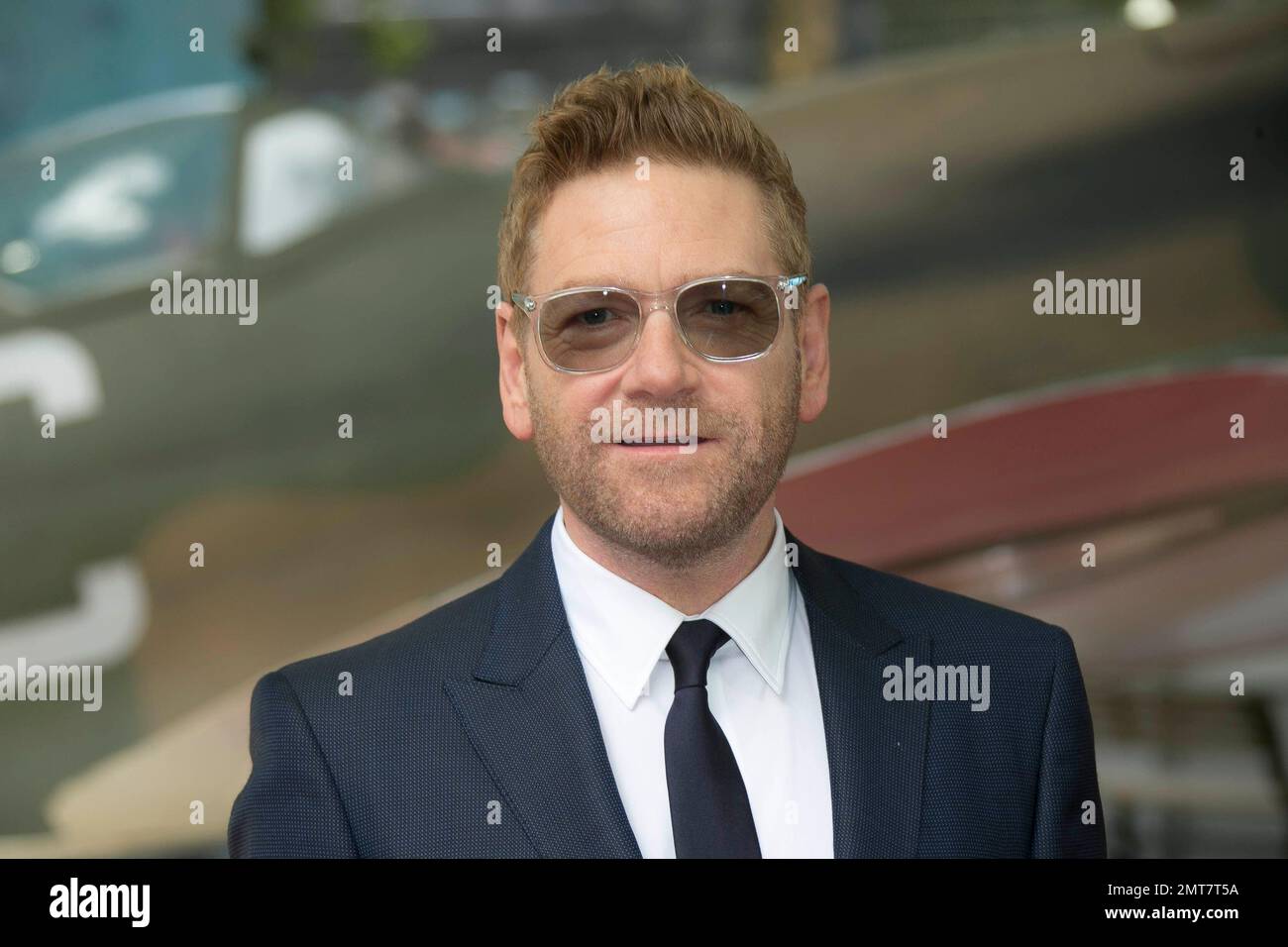 Kenneth Branagh poses for photographers upon arrival at the World ...