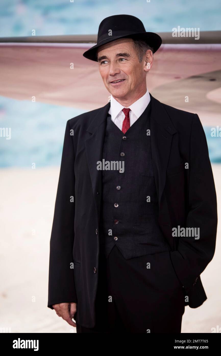 Mark Rylance poses for photographers upon arrival at the world premiere ...