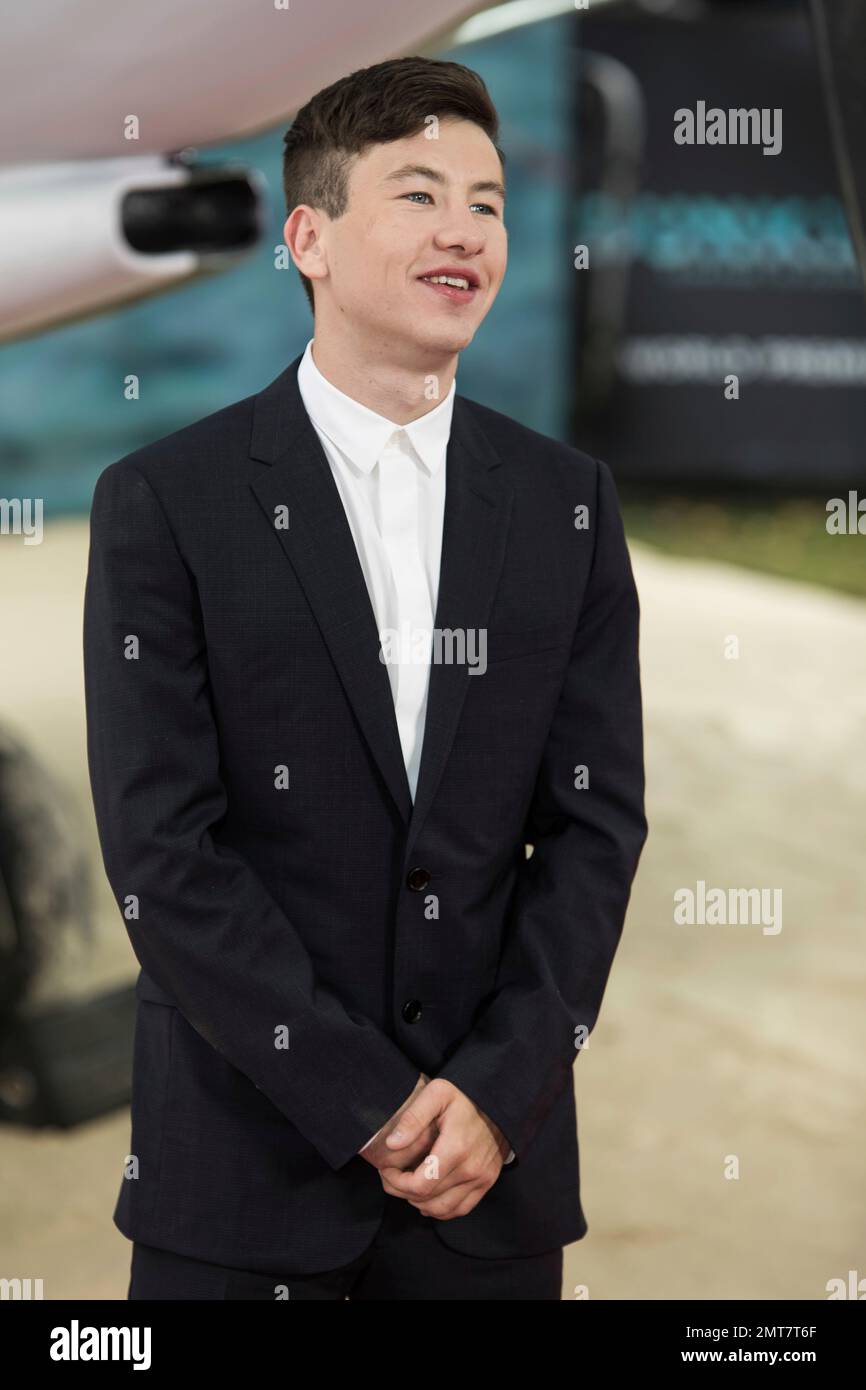 Barry Keoghan poses for photographers upon arrival at the world ...