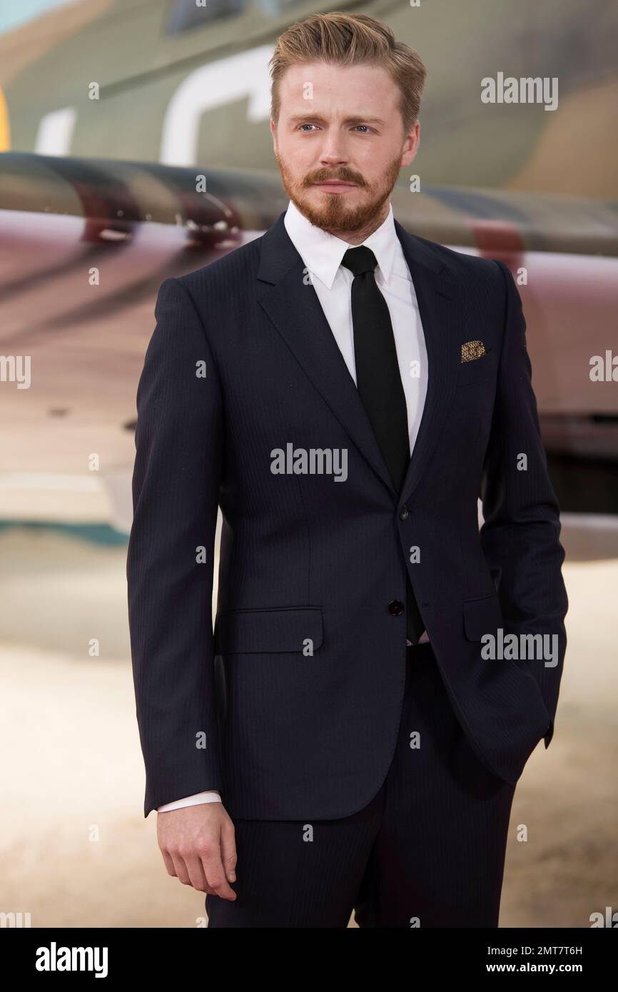 Jack Lowden poses for photographers upon arrival at the world premiere ...