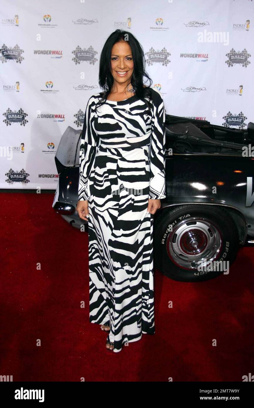 Sheila E arrives for the Padres Contra El Cancer Car Rally Kickoff ...
