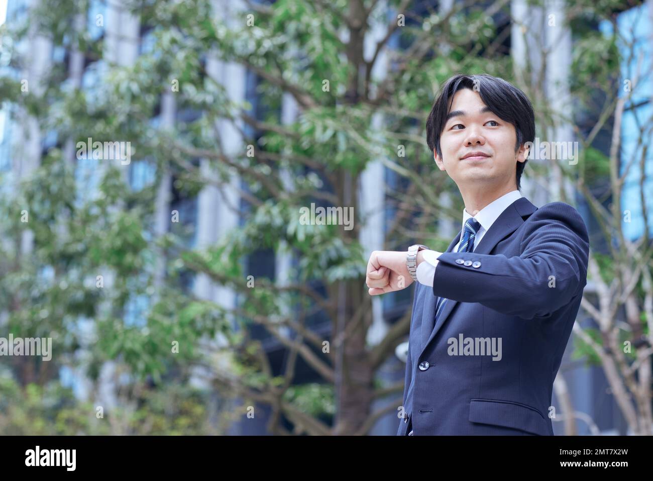 Young Japanese businessman portrait Stock Photo - Alamy