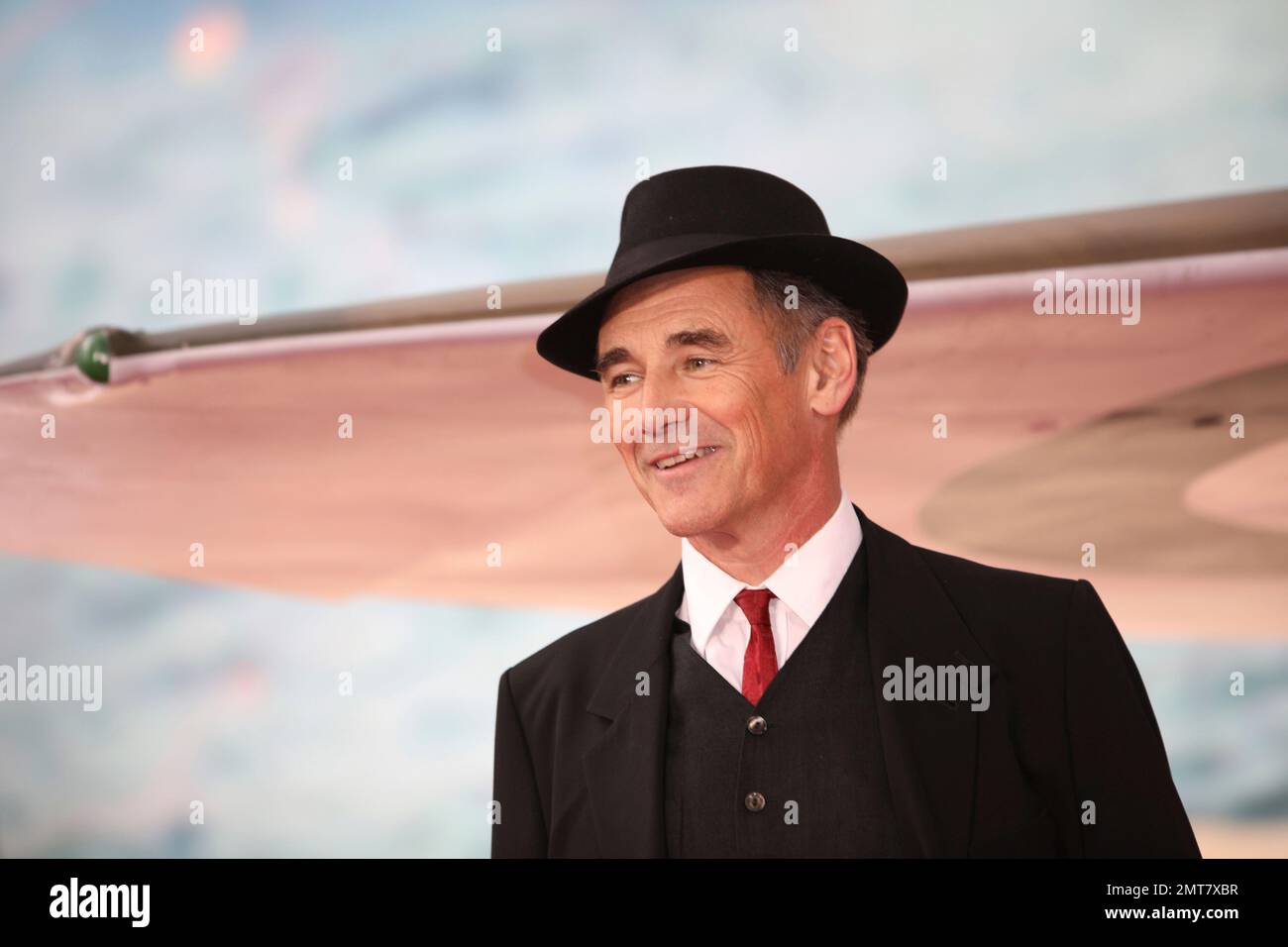 Actor Mark Rylance poses for photographers upon arrival at the World ...