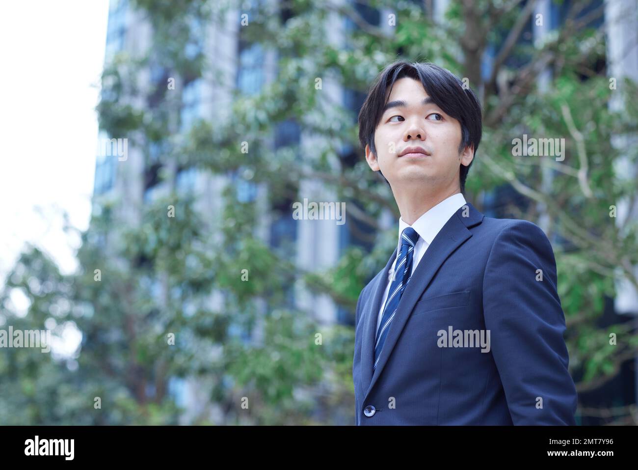 Young Japanese businessman portrait Stock Photo - Alamy