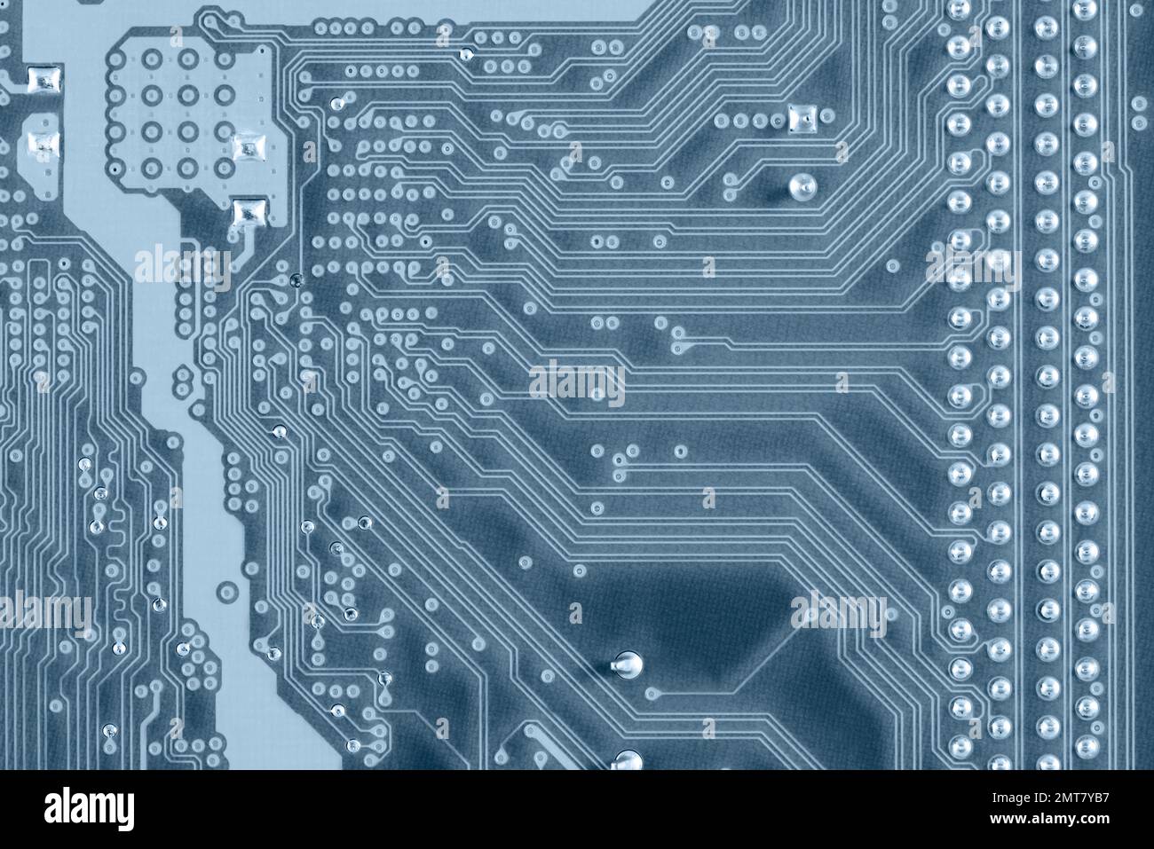 electronic network on computer motherboard Stock Photo - Alamy