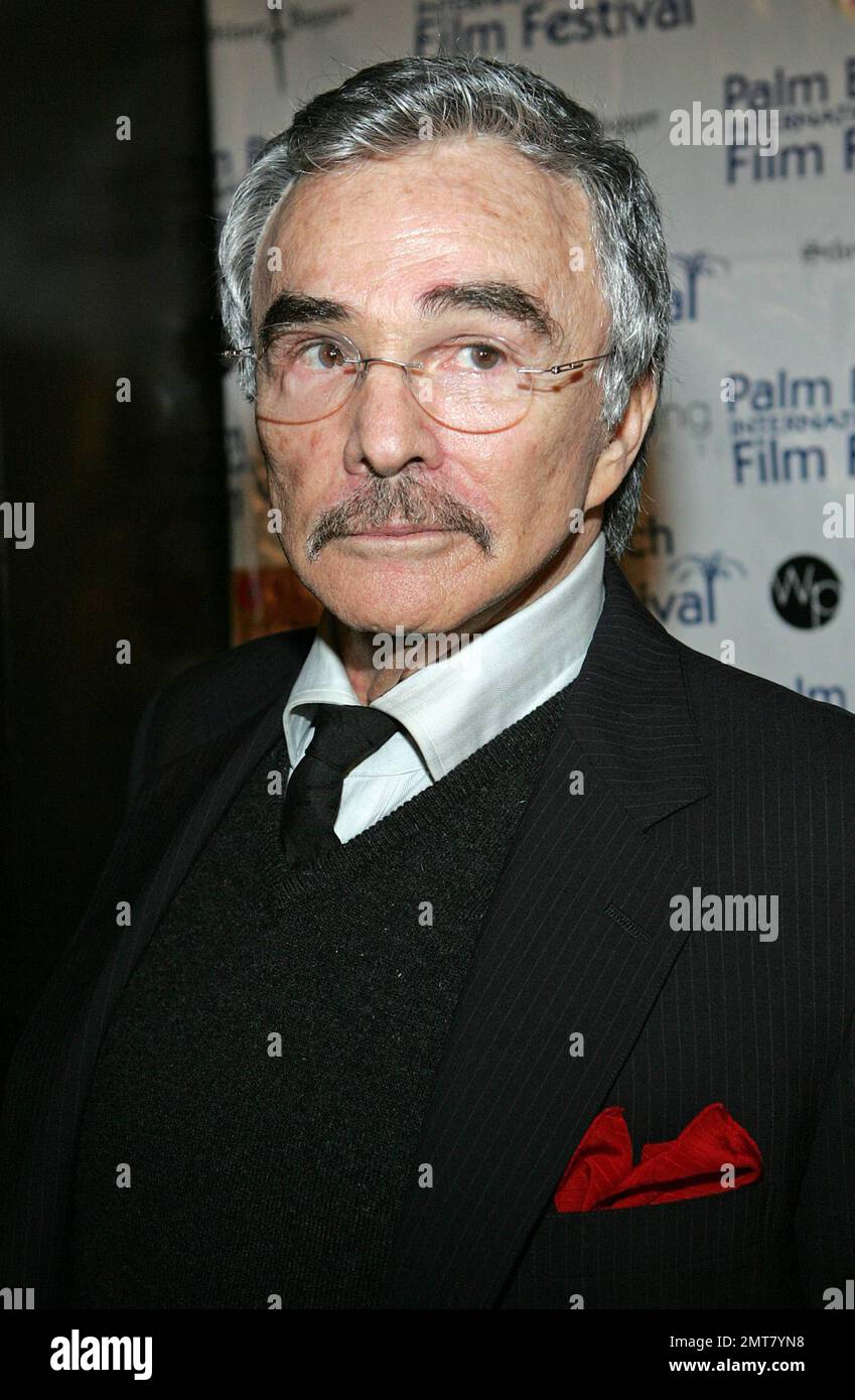 Veteran actor Burt Reynolds arrives to the 15th Annual Palm Beach ...