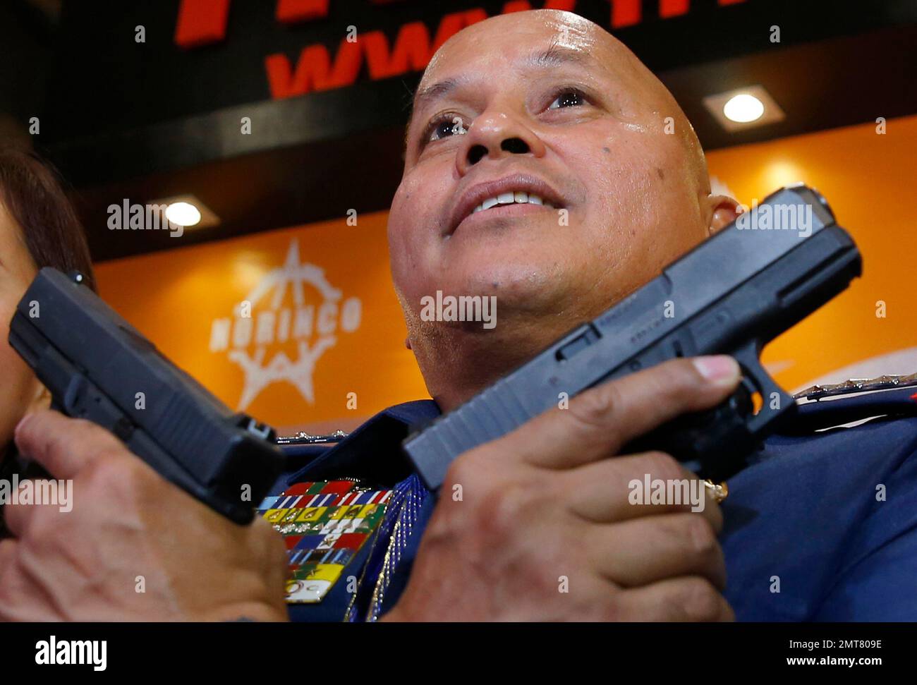 Philippine National Police Chief Director General Ronald Dela Rosa ...