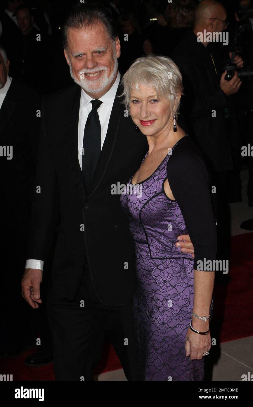 Dame Helen Mirren and husband Taylor Hackford look very much in love on ...