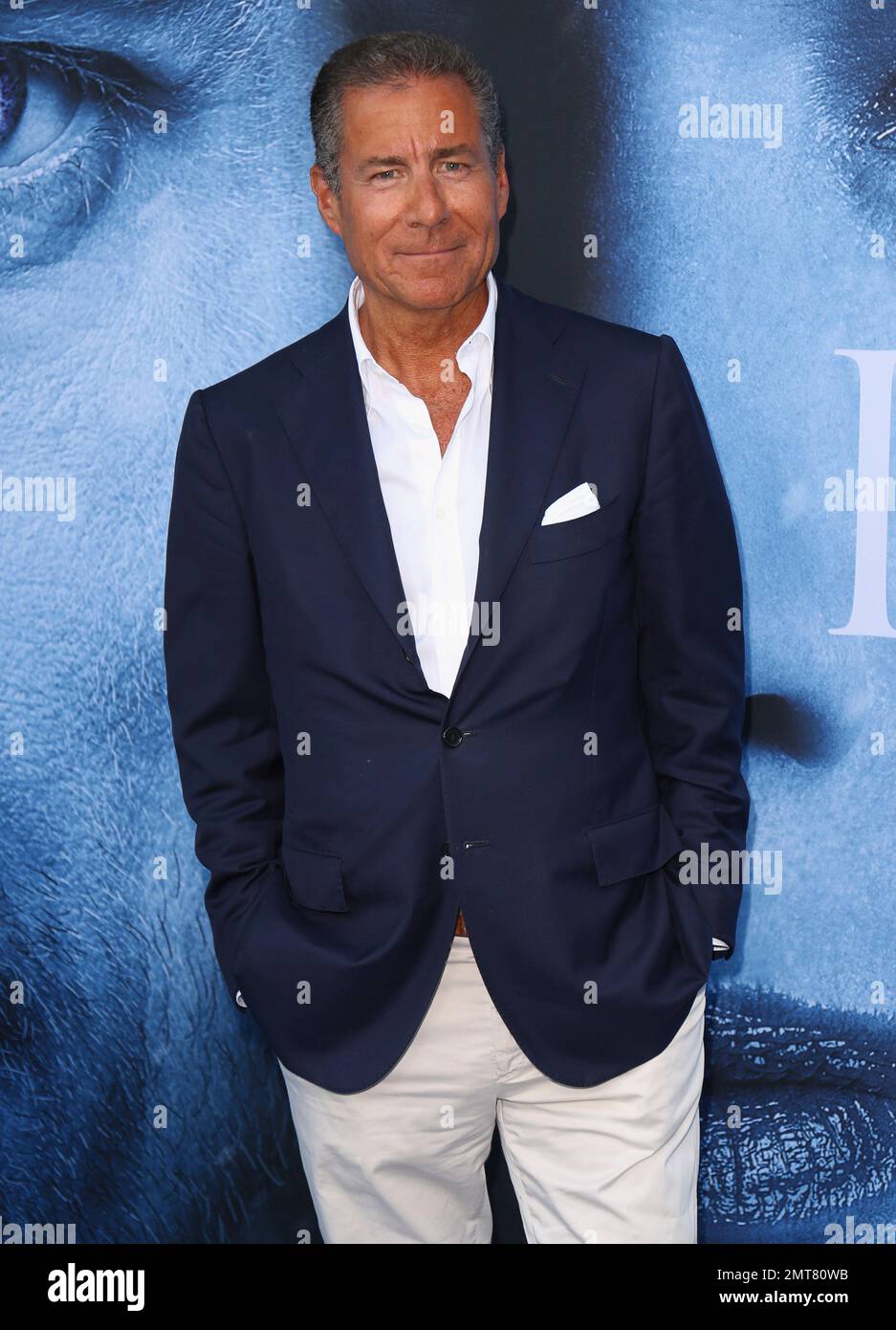 Richard Plepler arrives at the LA Premiere of "Game of Thrones" at The ...