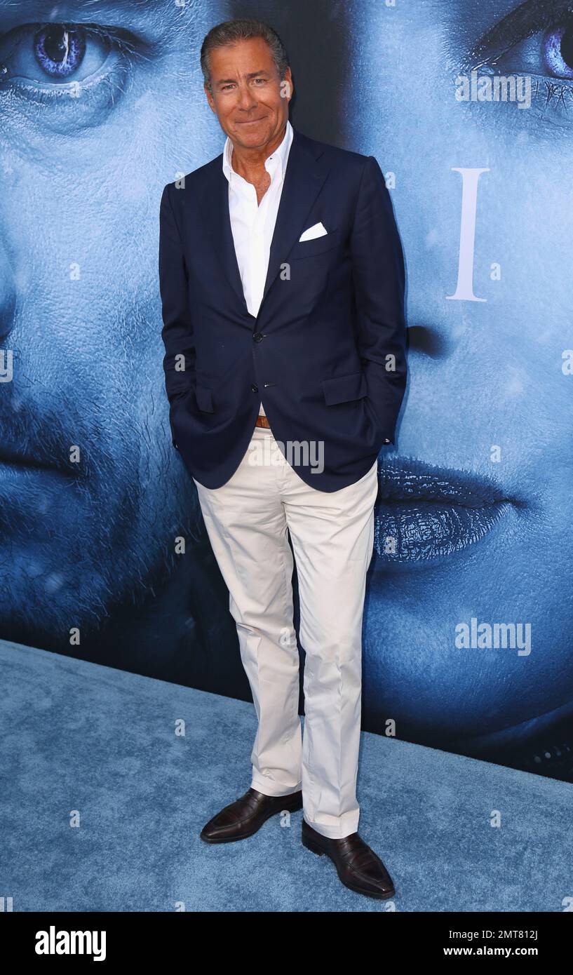 Richard Plepler arrives at the LA Premiere of "Game of Thrones" at The ...