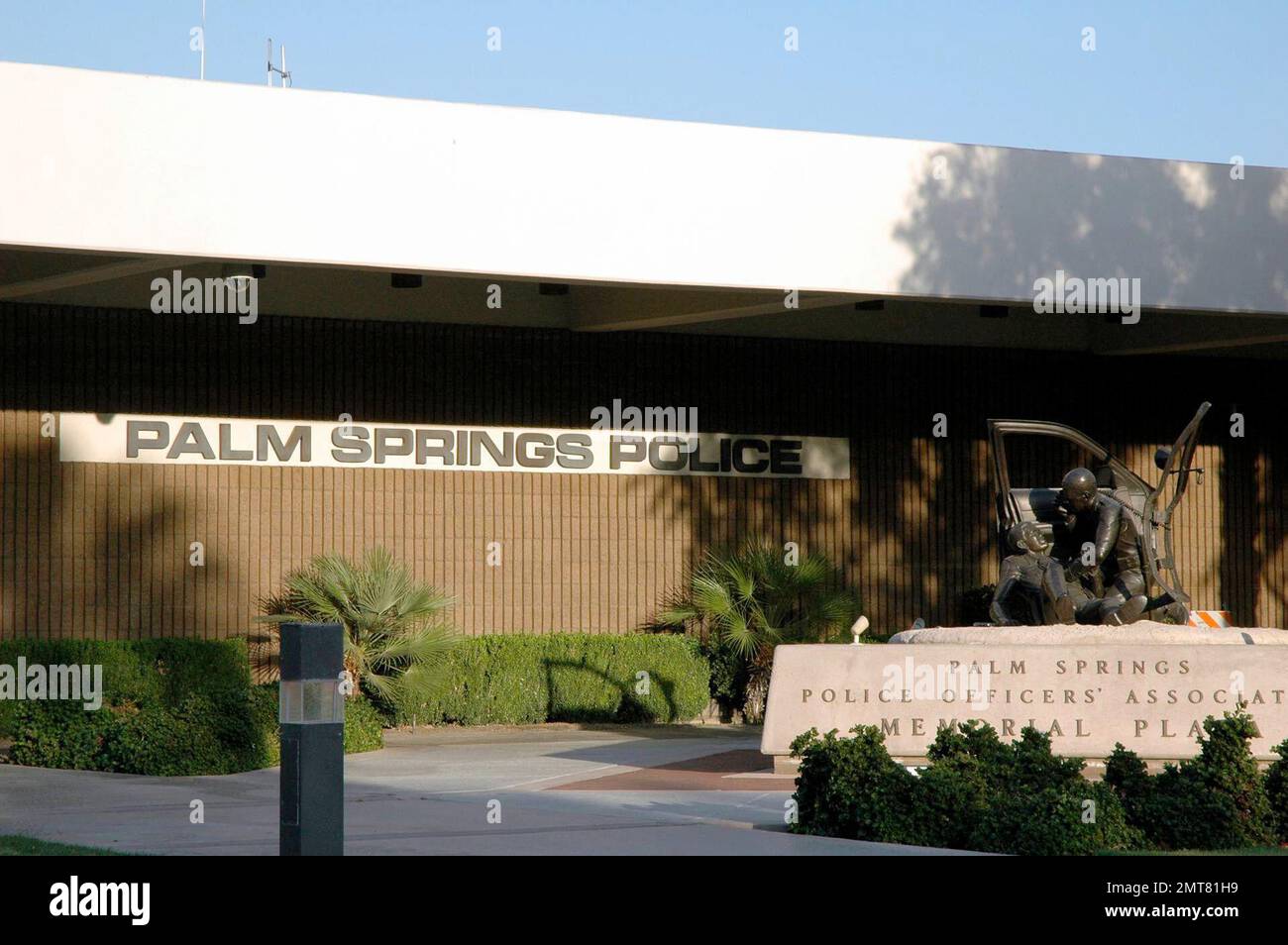This is the Palm Springs Police Department, where Gary Dourdin was ...