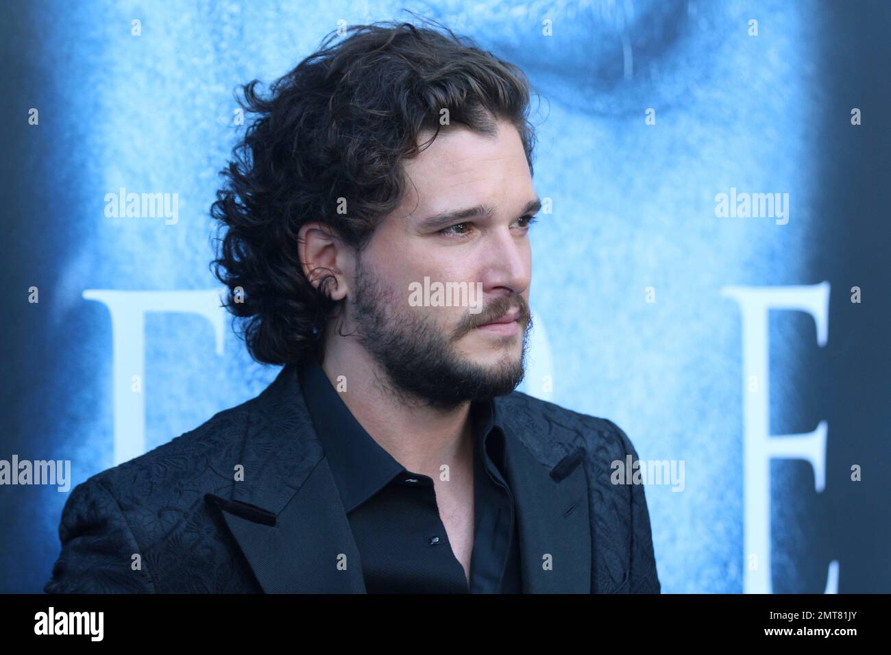 Kit Harington arrives at the LA Premiere of "Game of Thrones" at The ...