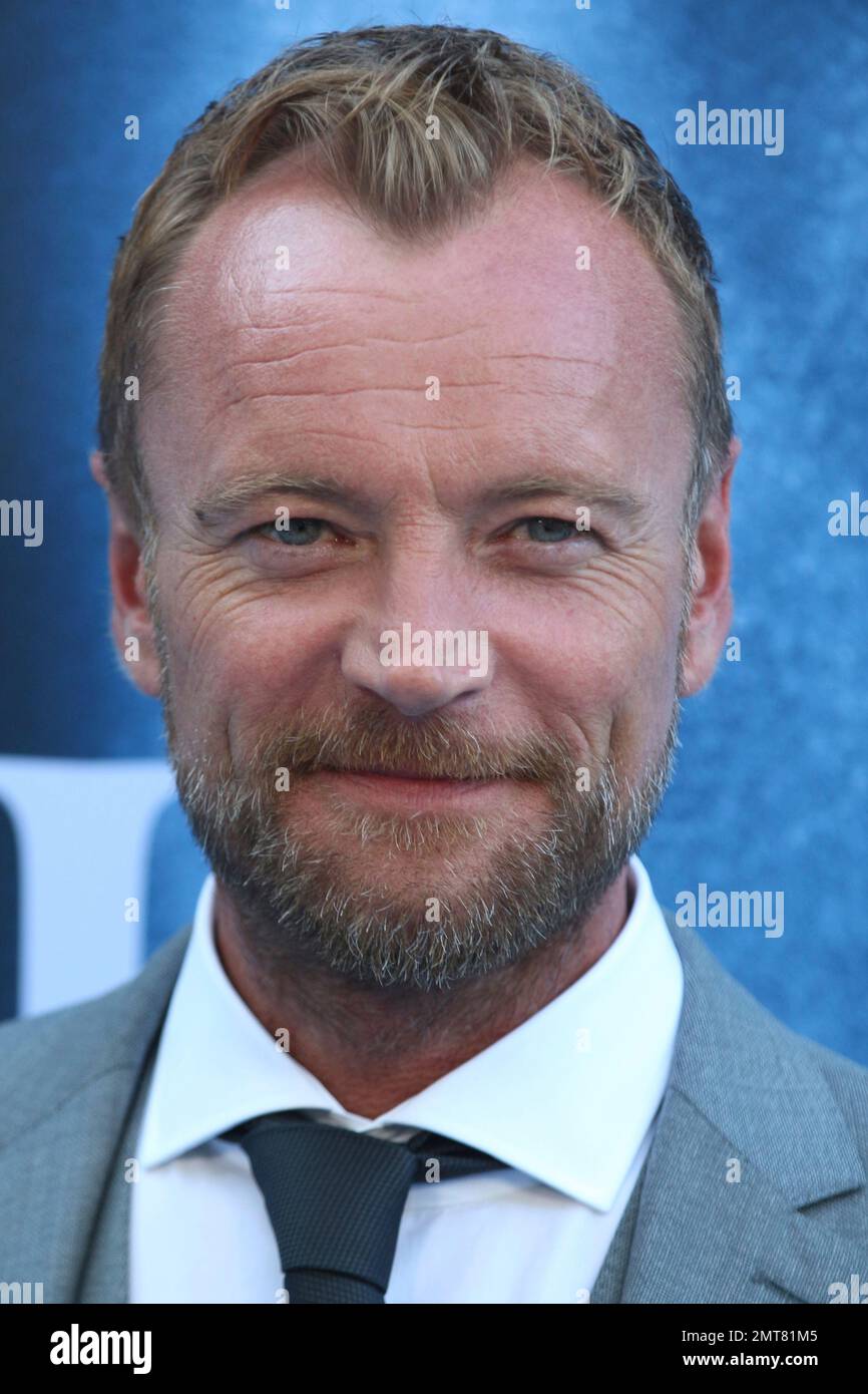 Richard Dormer arrives at the LA Premiere of "Game of Thrones" at The ...