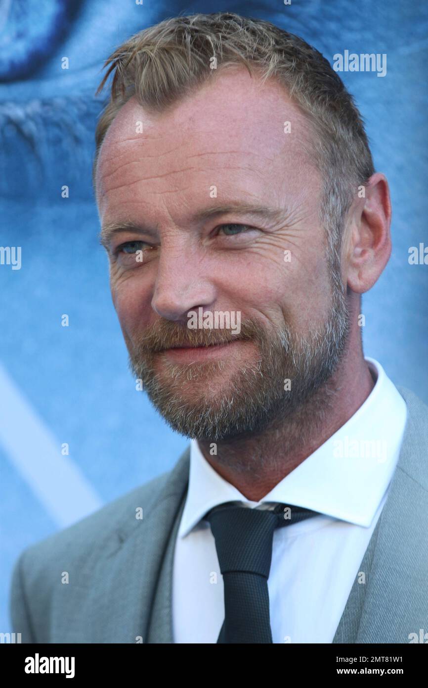 Richard Dormer arrives at the LA Premiere of "Game of Thrones" at The ...