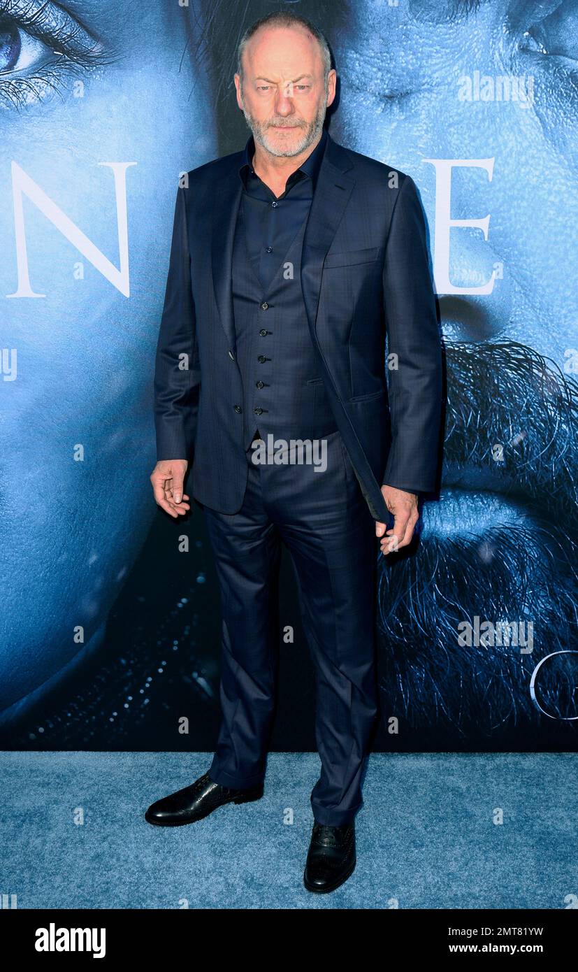 Liam Cunningham arrives at the LA Premiere of "Game of Thrones" at The ...