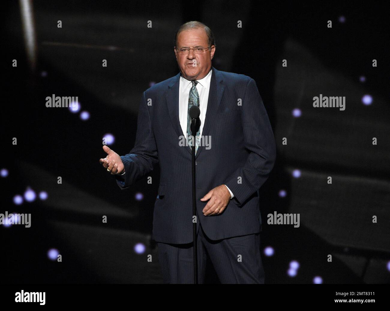 Chris Berman presents and In Memoriam tribute at the ESPYS at the ...