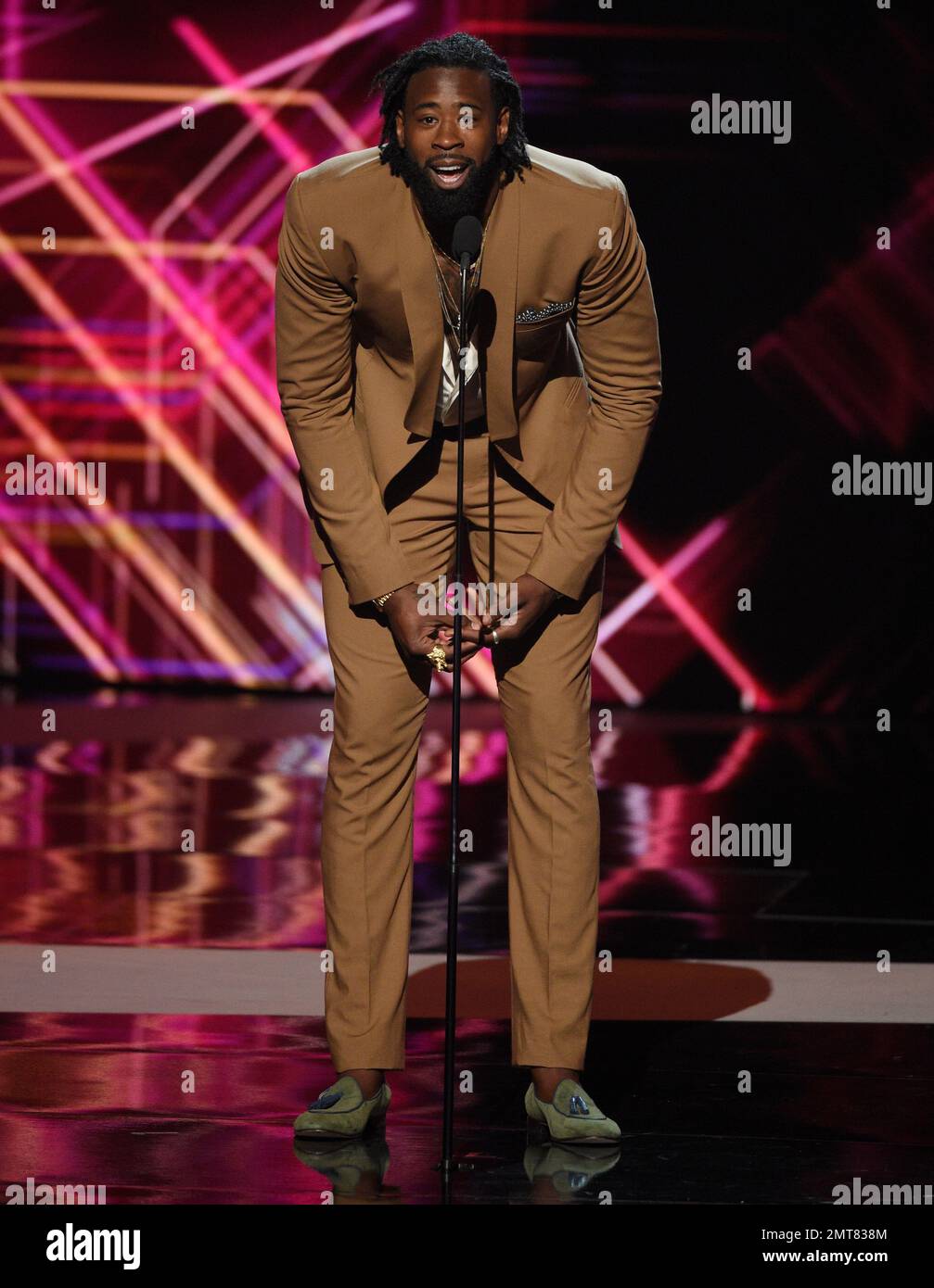 NBA basketball player Deandre Jordan of the Los Angeles Clippers ...