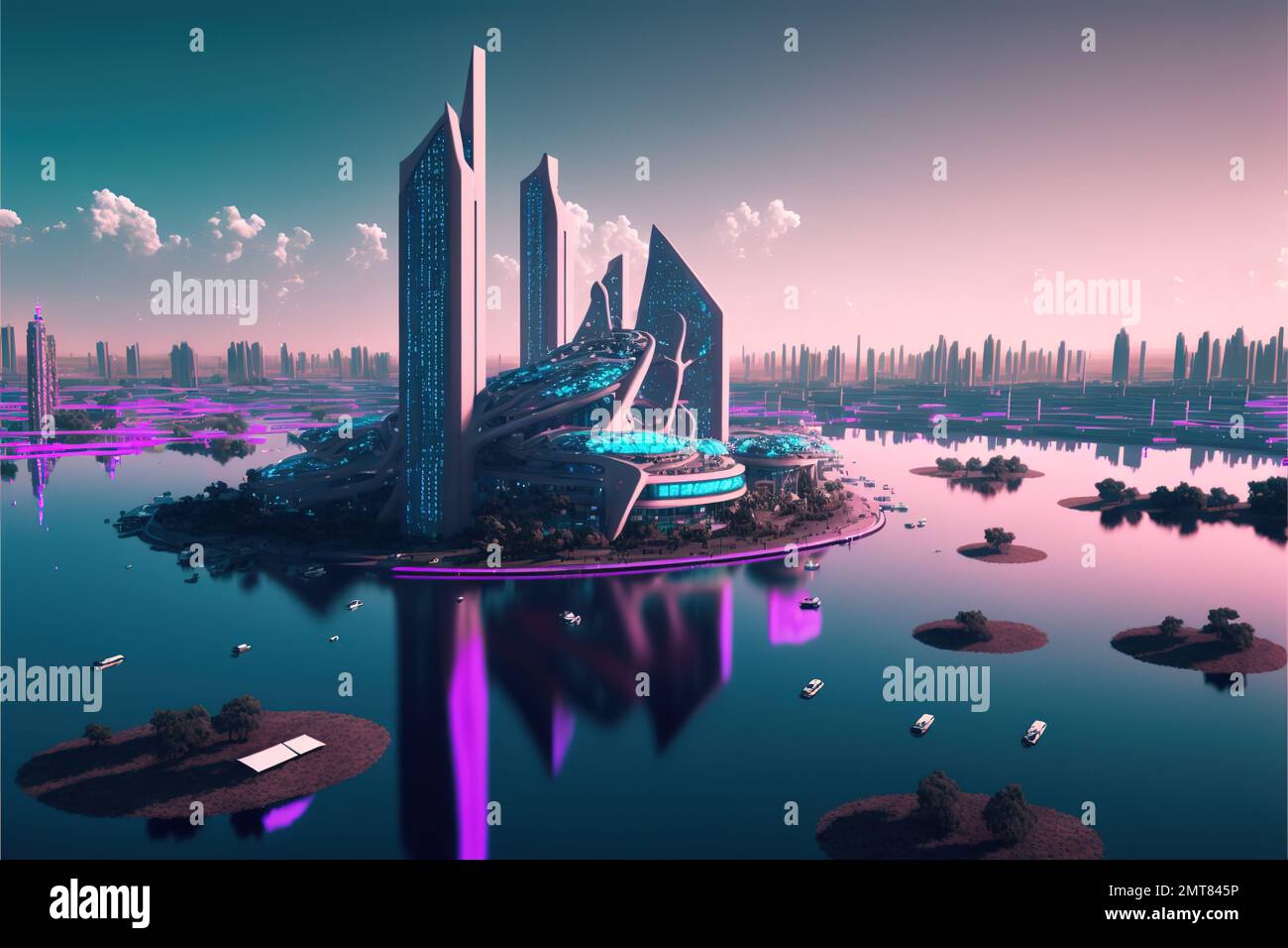 Metaverse buildings hi-res stock photography and images - Alamy