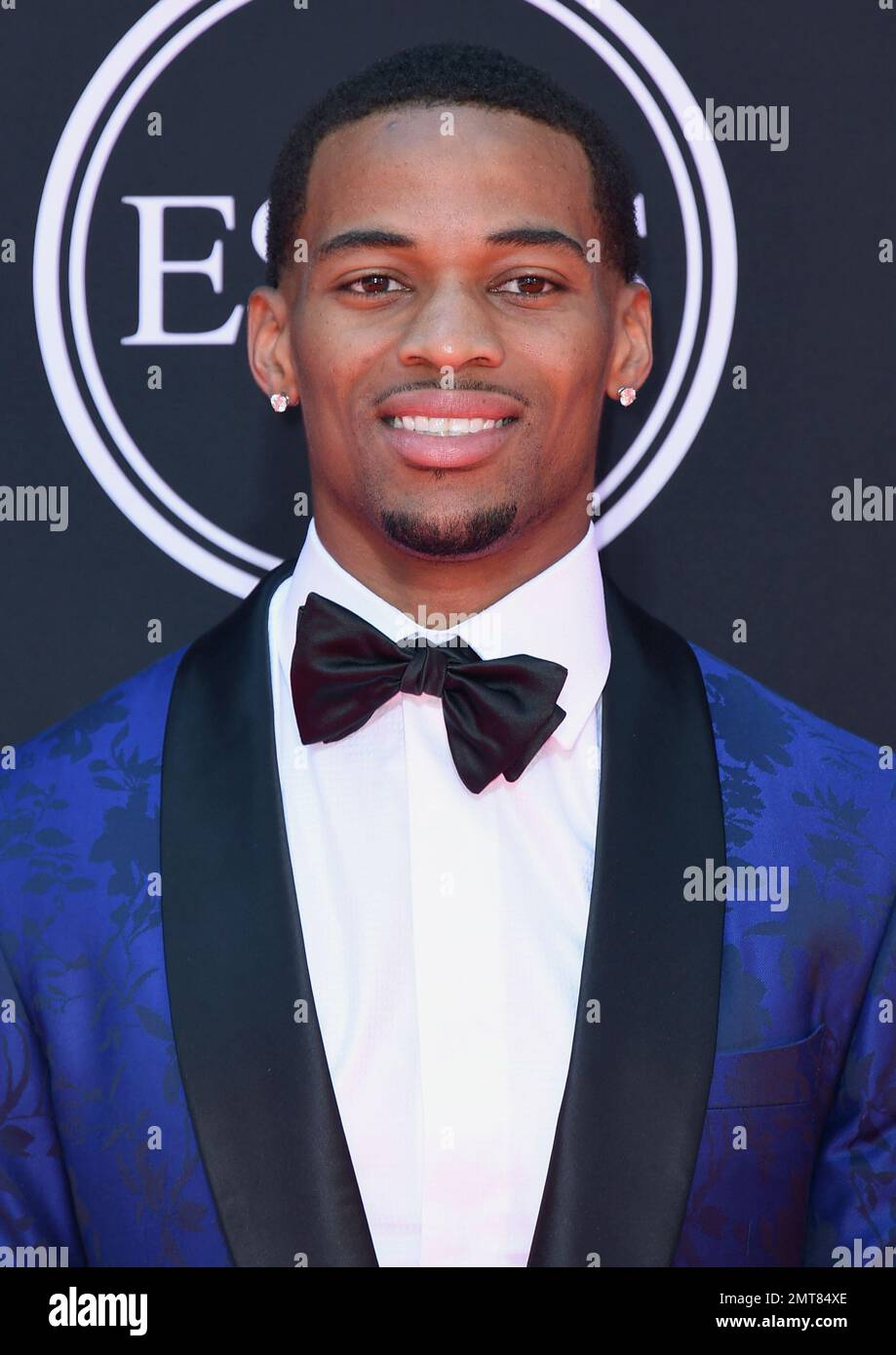 NFL football player A.J. Bouye, of the Jacksonville Jaguars, arrives at ...