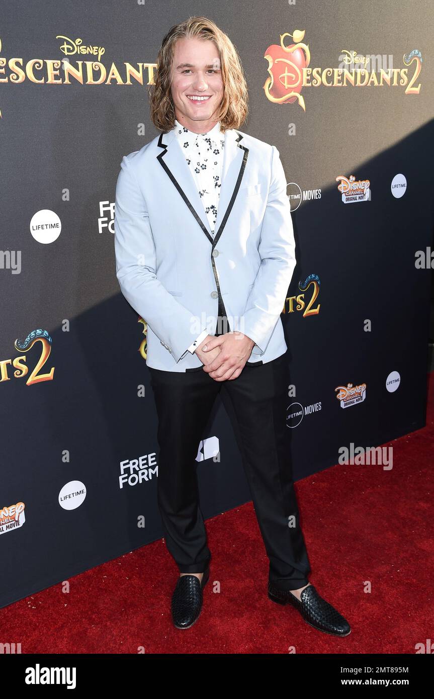 Dylan Playfair attends the LA premiere of "Descendants 2" at the ...