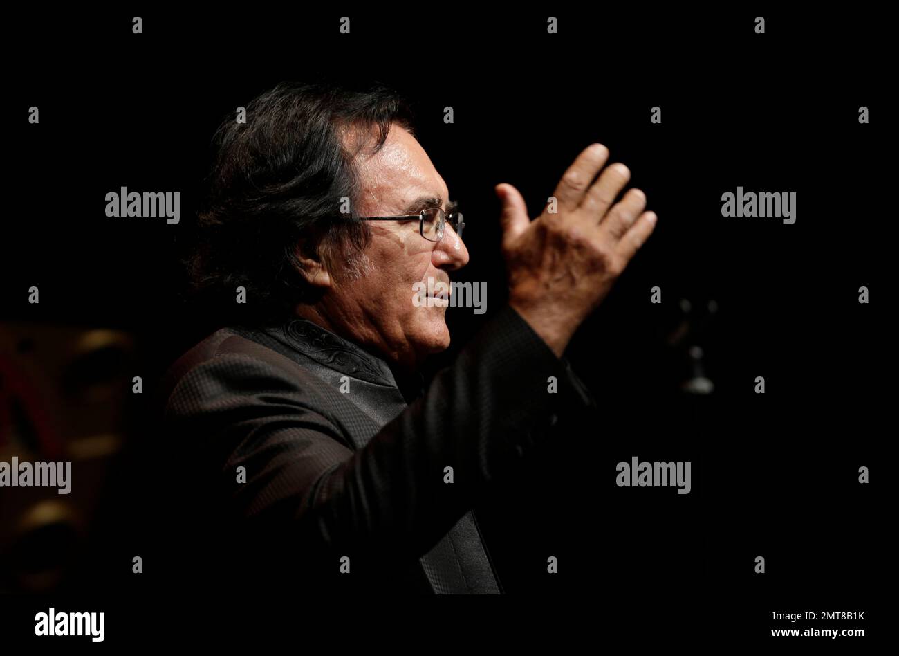 Italian singer Al Bano performs during the 'La Milanesiana' cultural ...