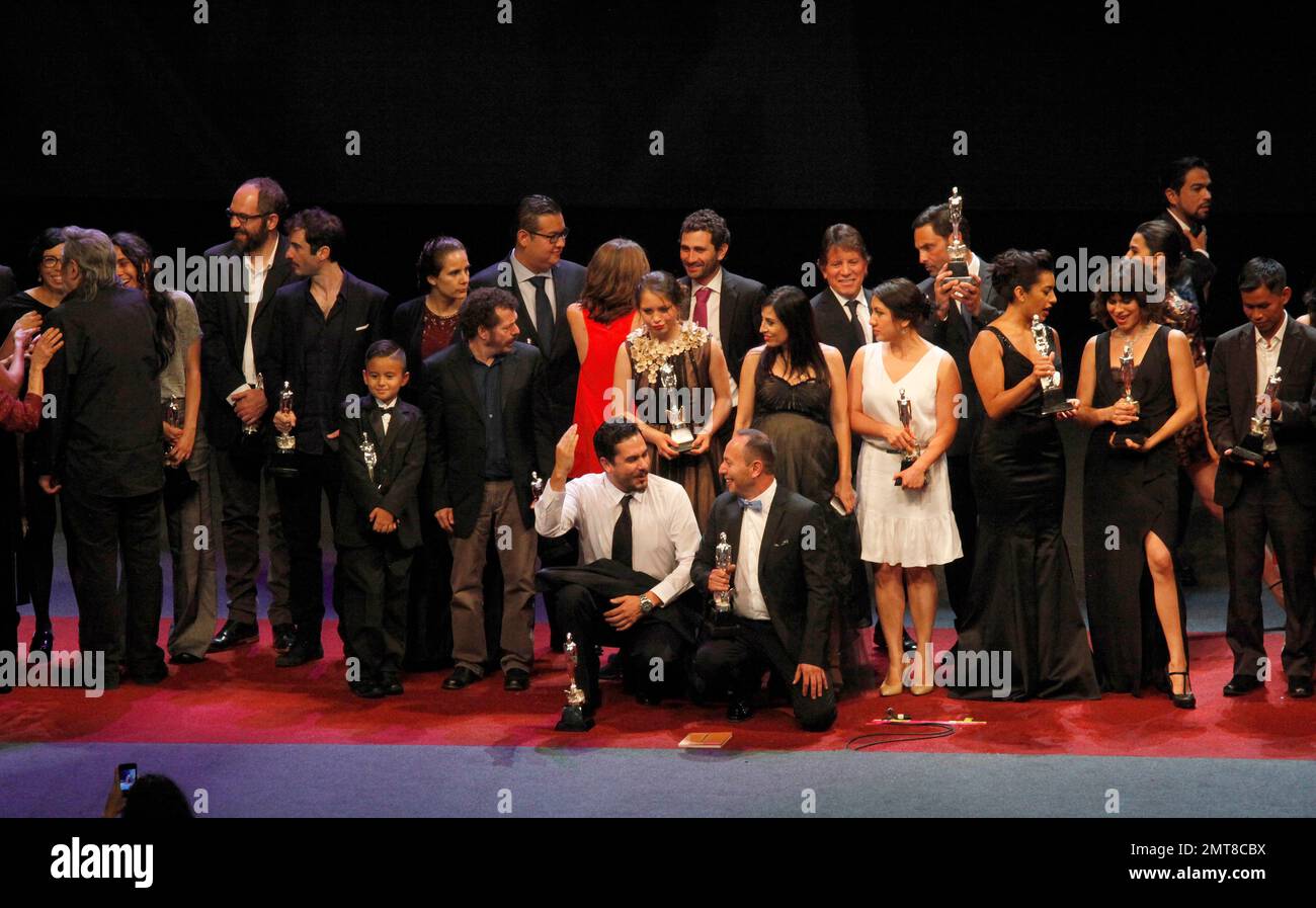 FILE - This May 28, 2016 file photo shows the winners of the 58th ...