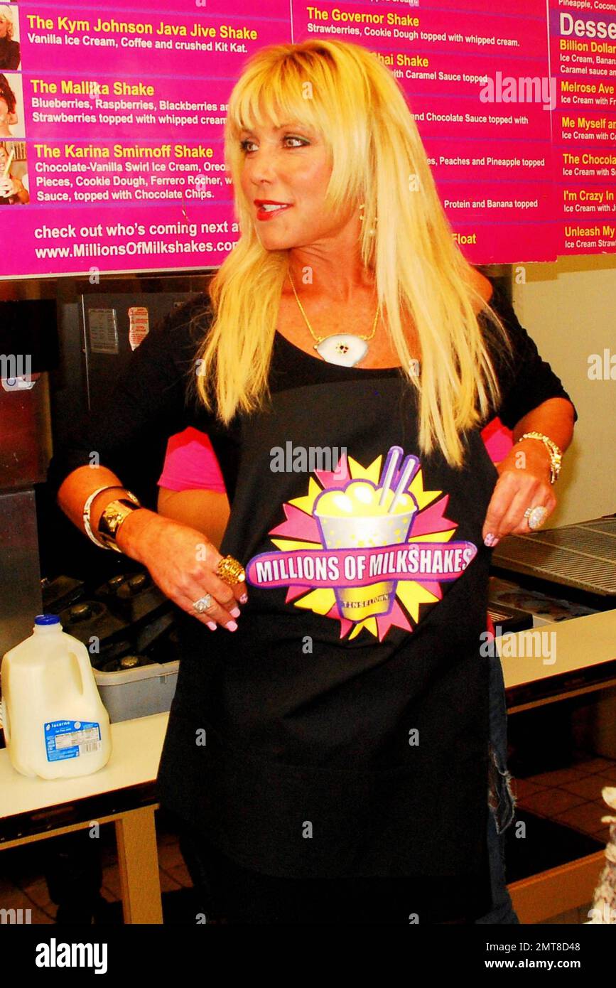 David Hasselhoff's ex-wife Pamela Bach brings along one of her favorite ...