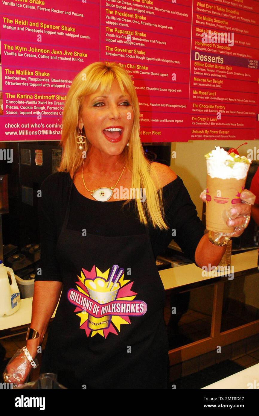 David Hasselhoff's ex-wife Pamela Bach brings along one of her favorite ...