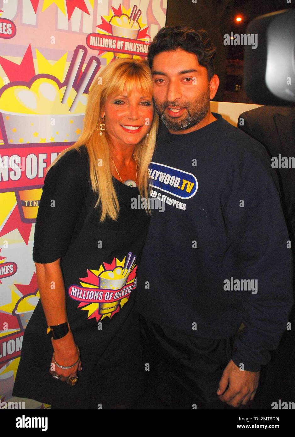 David Hasselhoff's ex-wife Pamela Bach brings along one of her favorite ...