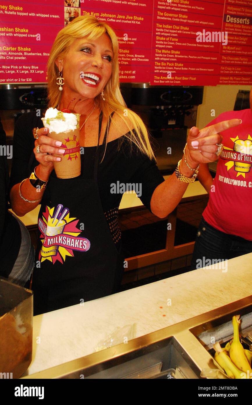 David Hasselhoff's ex-wife Pamela Bach brings along one of her favorite ...