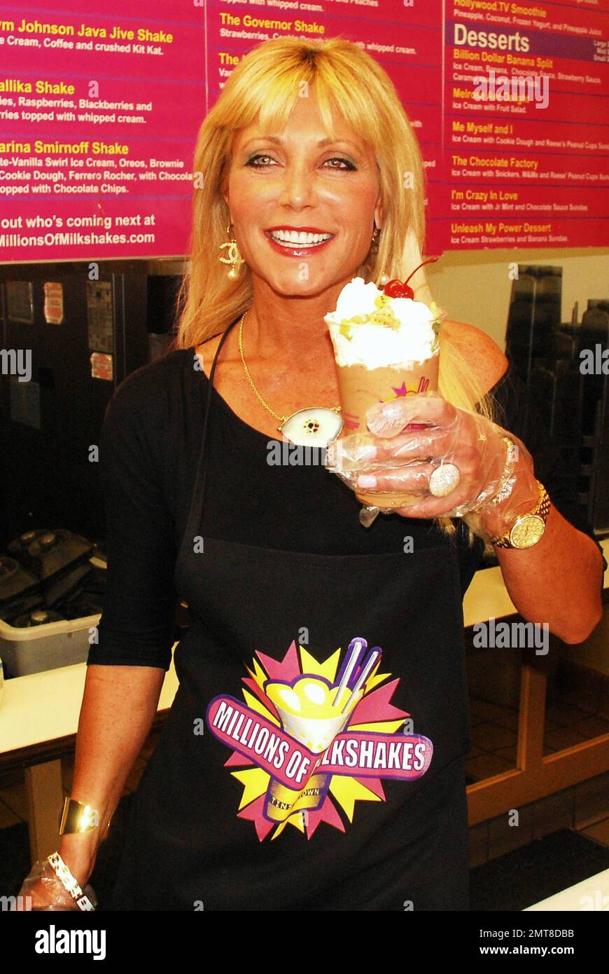 David Hasselhoff's ex-wife Pamela Bach brings along one of her favorite ...