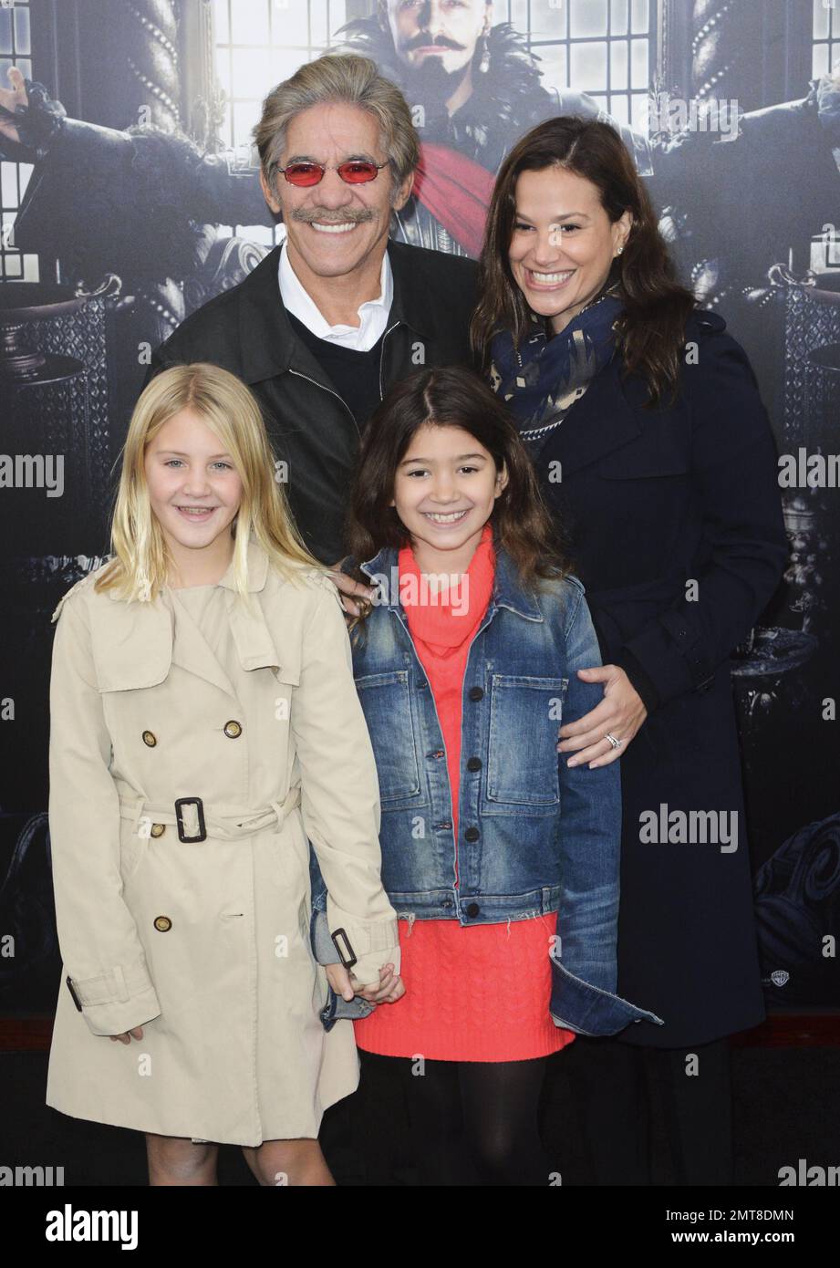 Geraldo Rivera attends the New York premiere of 'Pan' at the Ziegfeld ...