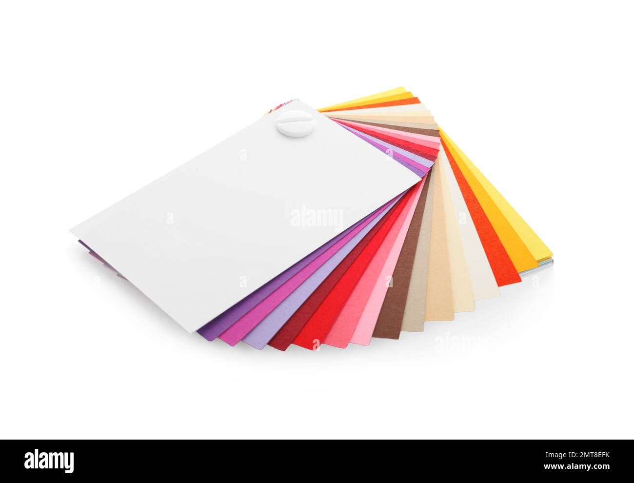 Color palette isolated on white. Professional samples Stock Photo - Alamy