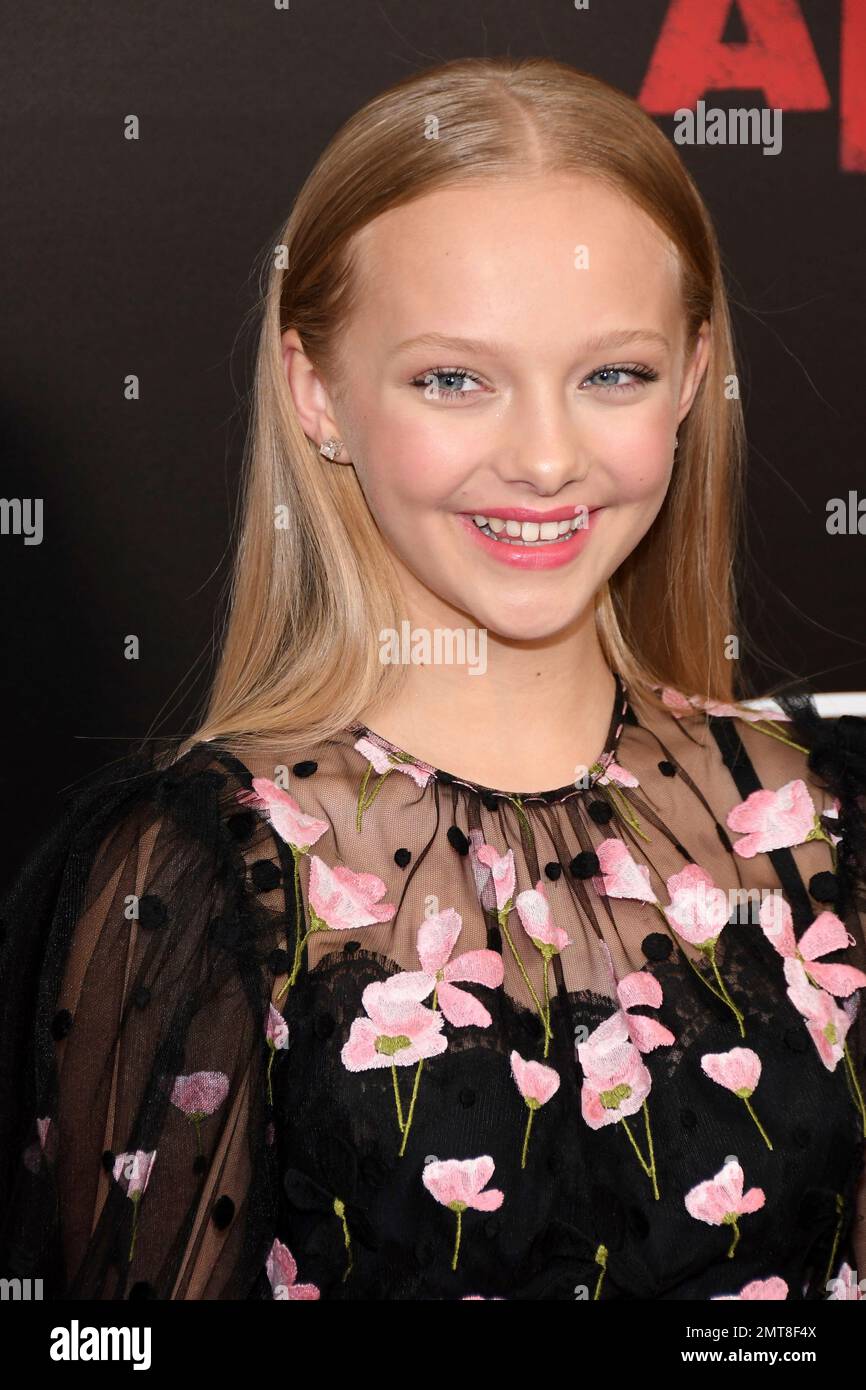 Amiah Miller attends a "War for the Planet of the Apes" screening at ...