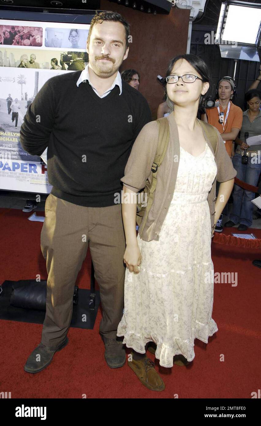 - Charlyne Yi and Jake Johnson attend the premiere of "Paper Heart" in ...
