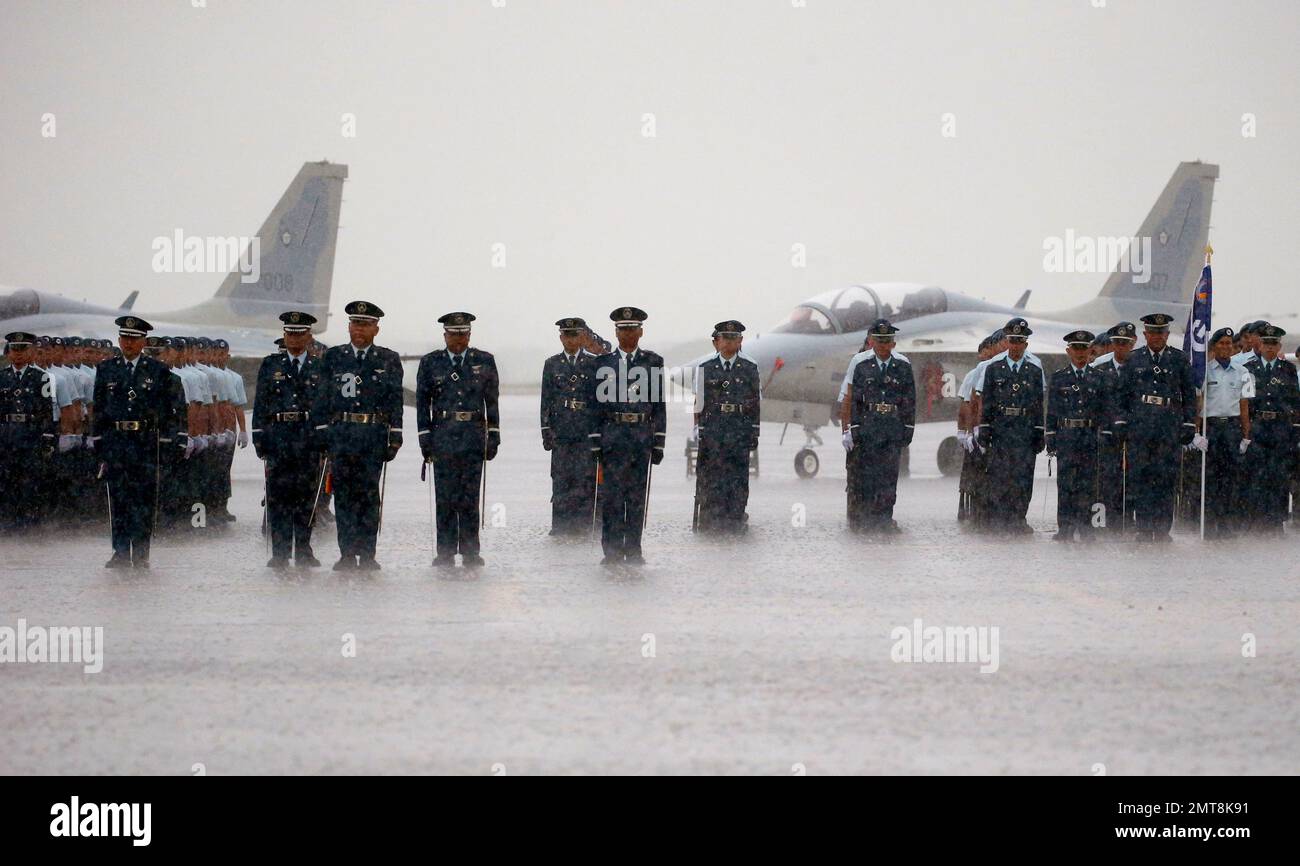 In this Tuesday, July 4, 2017, file photo, Philippine Air Force ...