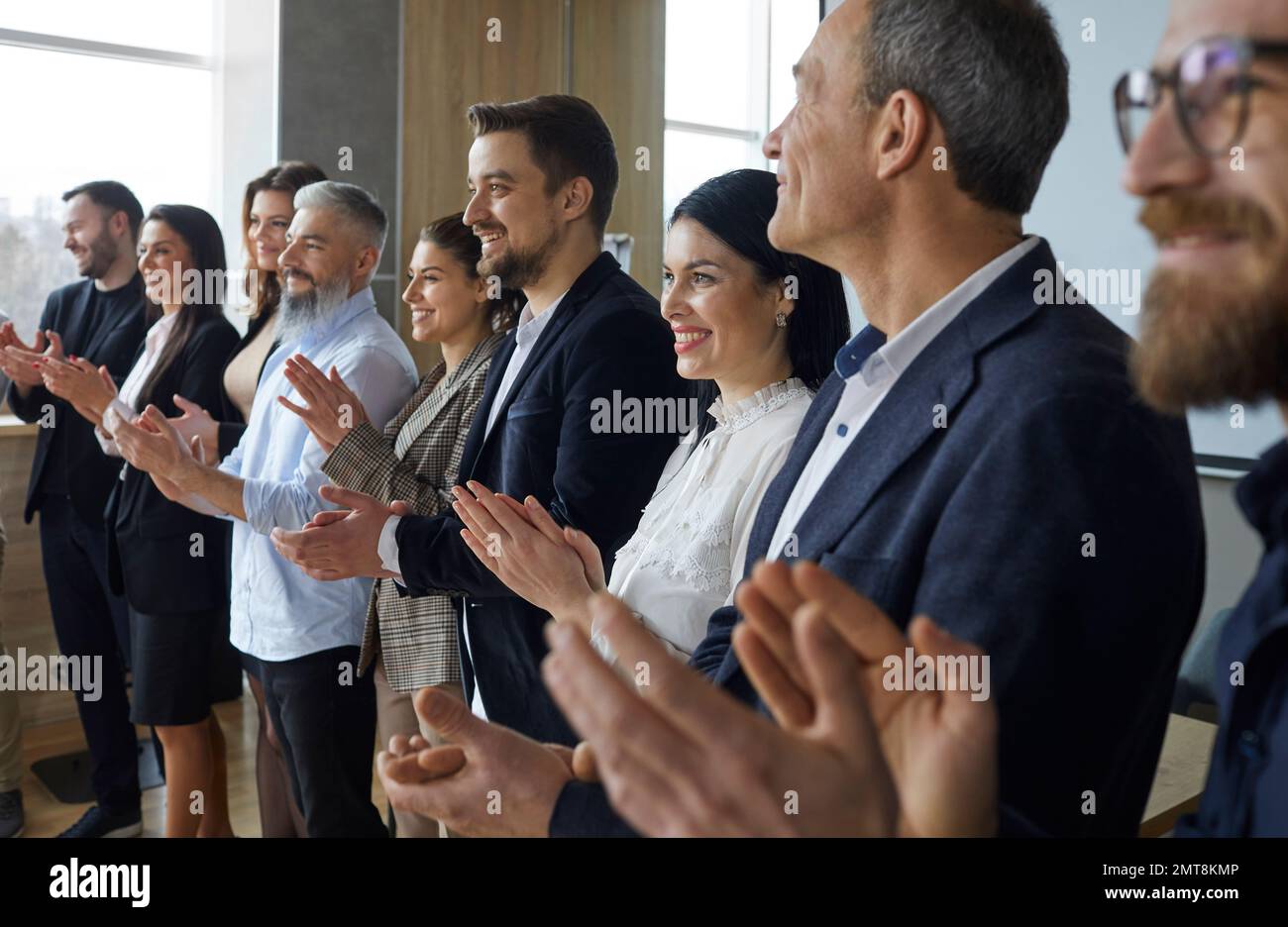 Work colleagues ages hi-res stock photography and images - Alamy