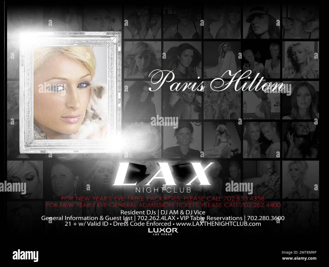 Paris and Nicky Hilton invite you to join them in celebrating New Year ...