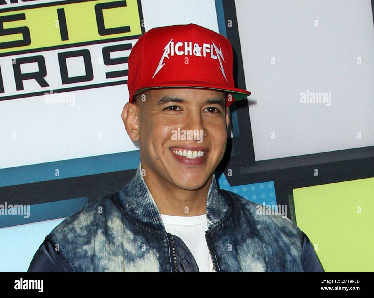 FILE - In this Oct. 8, 2015 file photo, Daddy Yankee poses backstage at ...