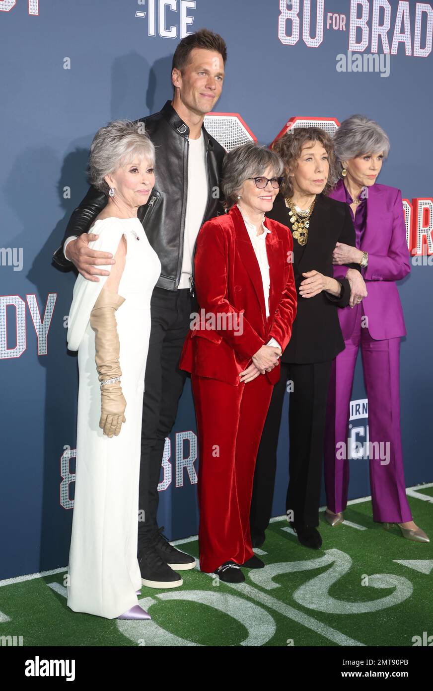 31 January 2023 -Los Angeles, California - Rita Moreno, Tom Brady ...
