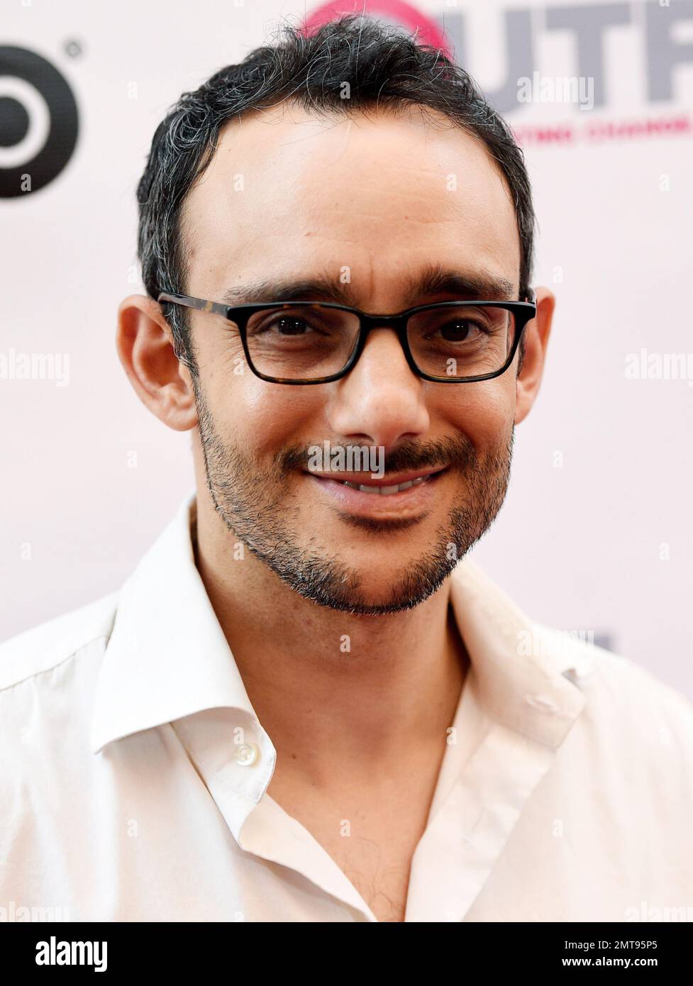 Actor Omid Abtahi poses at the 2017 Outfest Opening Night Gala at the ...