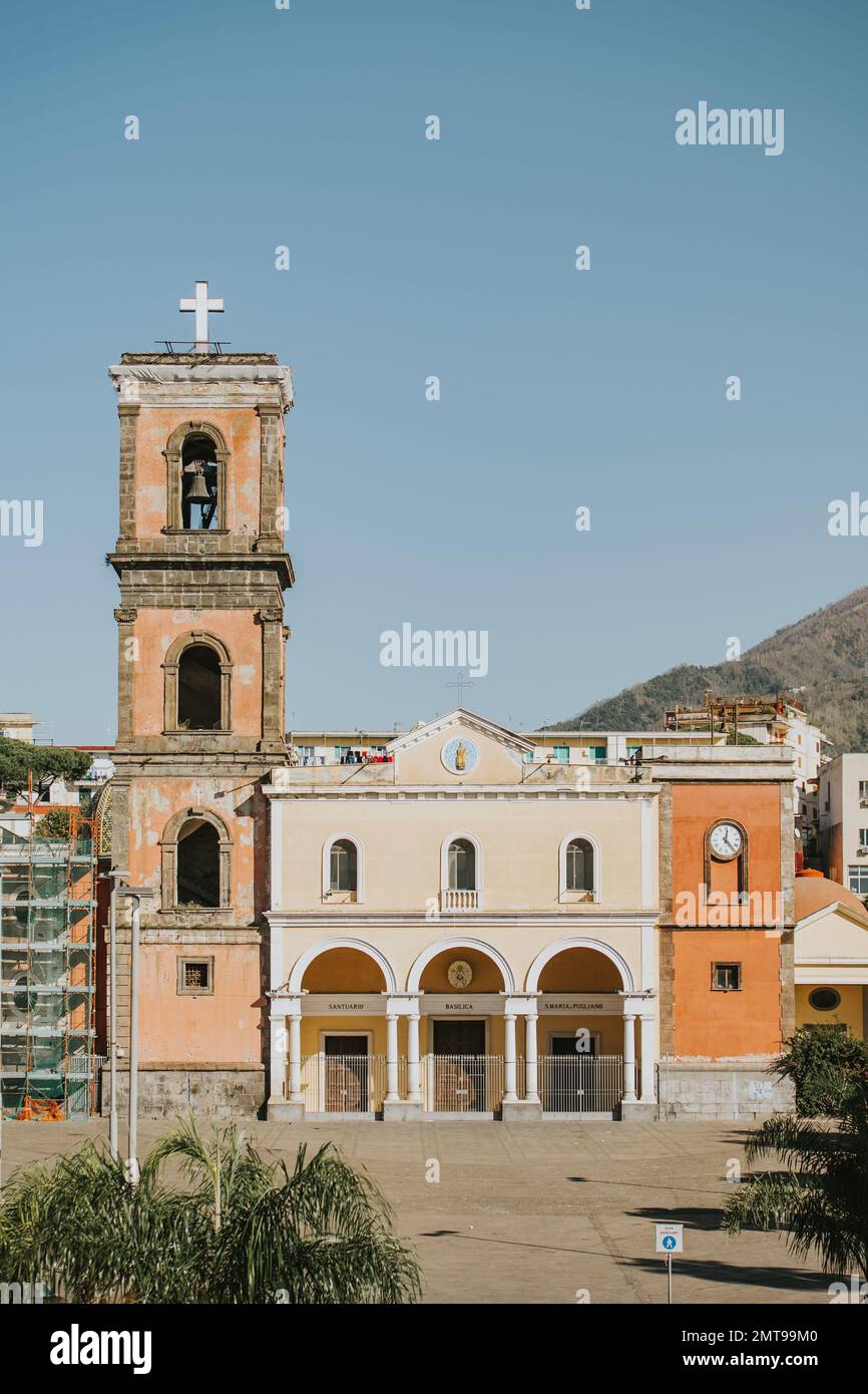 Basilica of Santa Maria a Pugliano in Via Pugliano, Ercolano, Naples ...