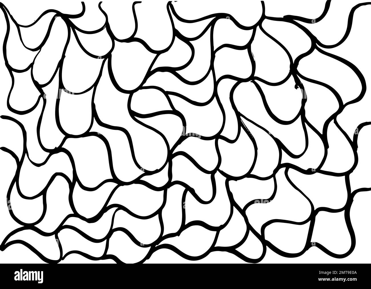 Ink Brush Hand Drawn Grid Texture Stock Vector Image & Art - Alamy