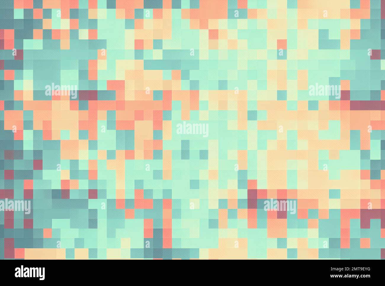 Colorful pixel art pattern seamless graphic background Stock Photo - Alamy